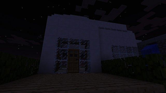 modern house Minecraft Map