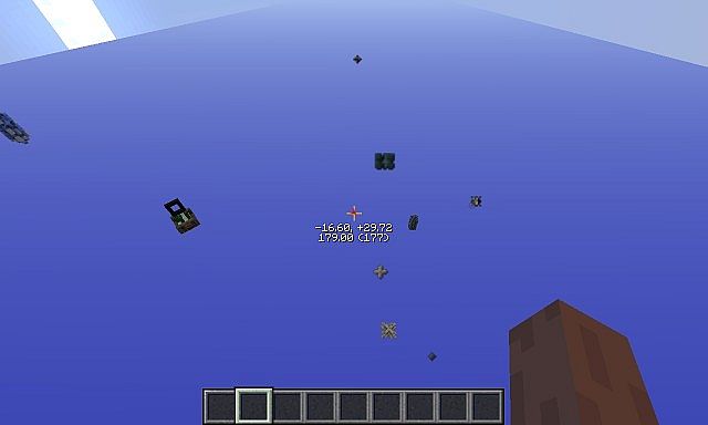 Sky land....Survival (+Pillars) Minecraft Map