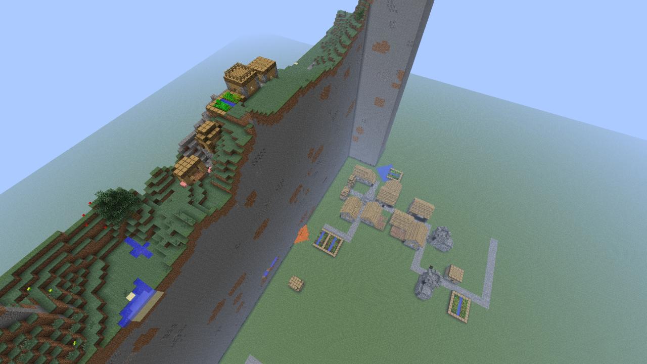 Freaky Weird Not-So-Superflat World Minecraft Map