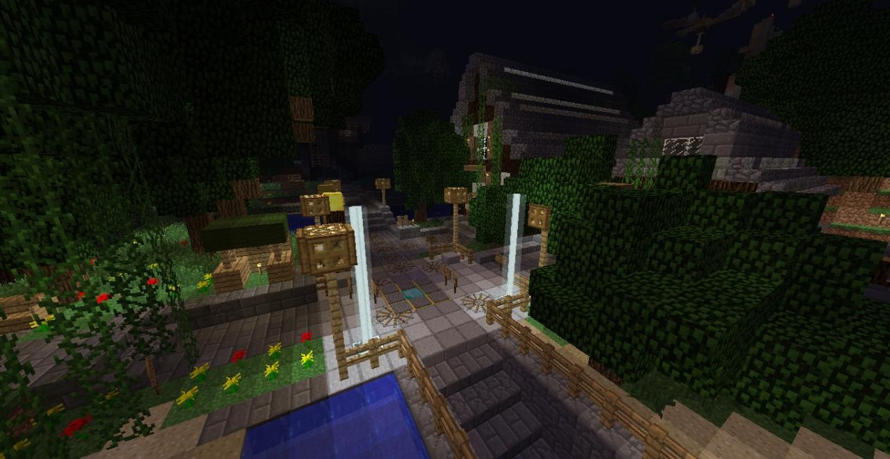 Server map Minecraft Map