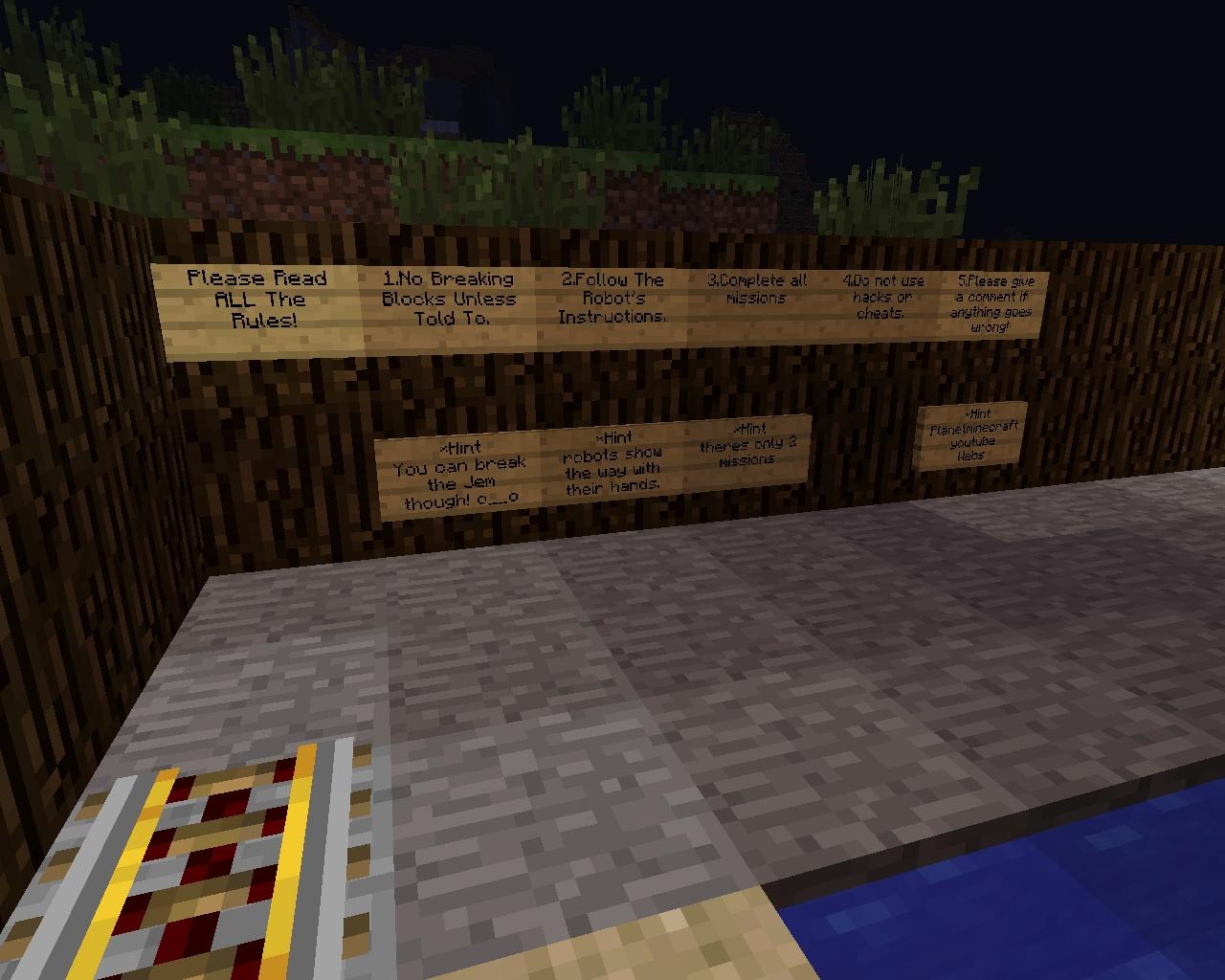 The Hunt For The Jem Minecraft Map