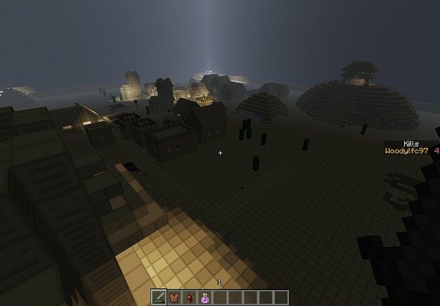Zombie NPC Survival Minecraft Map