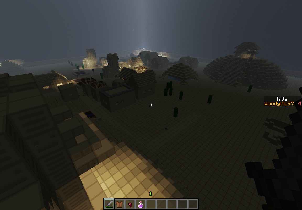 Zombie NPC Survival Minecraft Map