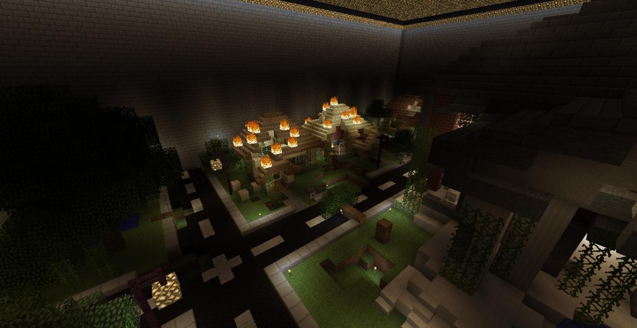 Zombie Survival Map Minecraft Map
