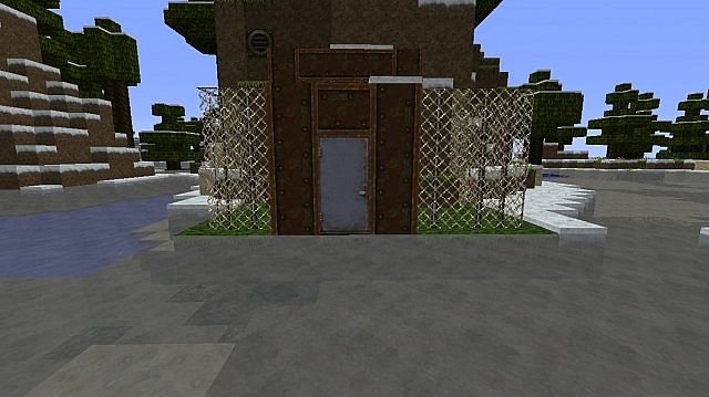 Post-Apocalyptic nuclear bunker Minecraft Map