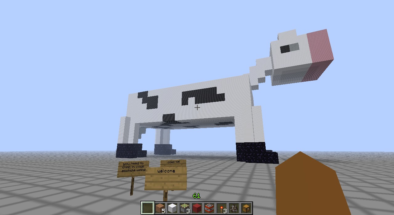 giant cow Minecraft Map