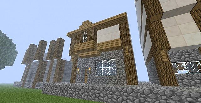 Medieval Modular Houses Minecraft Map