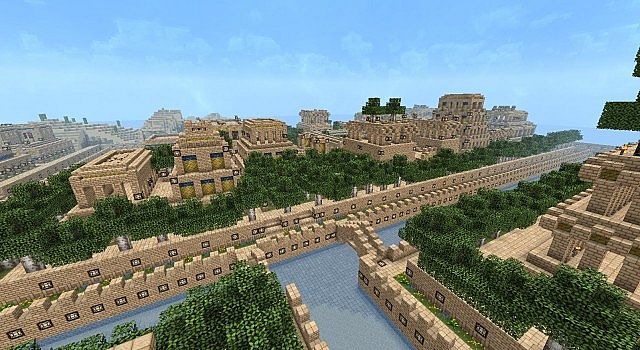 City of babylon Minecraft Map