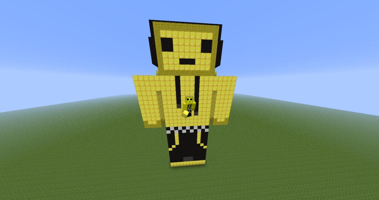 Yellow Slime Skin Minecraft Map