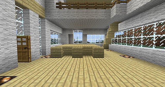 Glass a modern build by LM7000 Minecraft Map