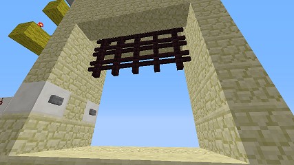 Expandable Portcullis Minecraft Map