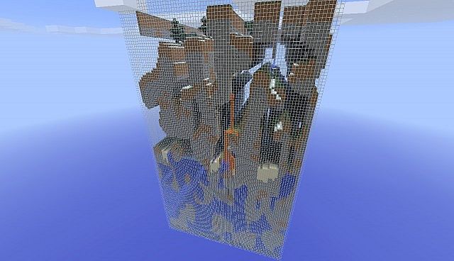 Far Lands Survival Minecraft Map