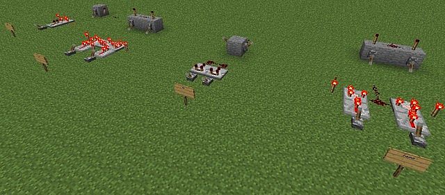comparator logic gates Minecraft Map
