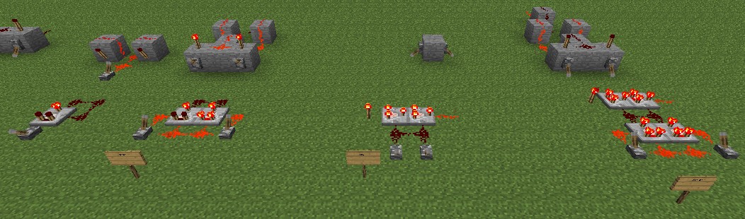 comparator logic gates Minecraft Map