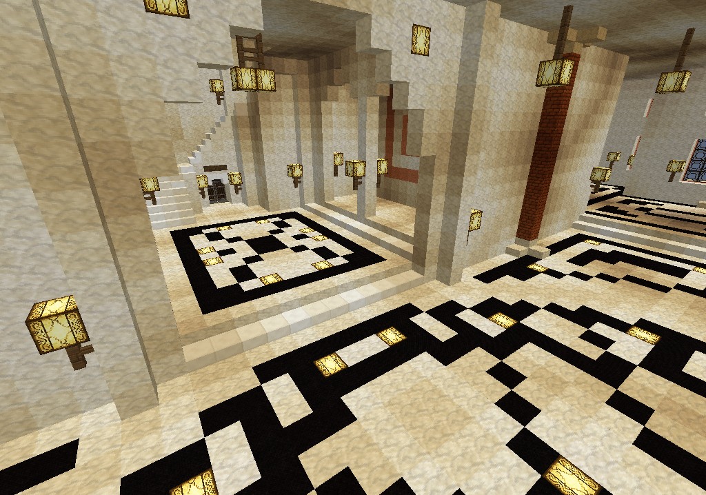 The Great Library of Dominis Minecraft Map