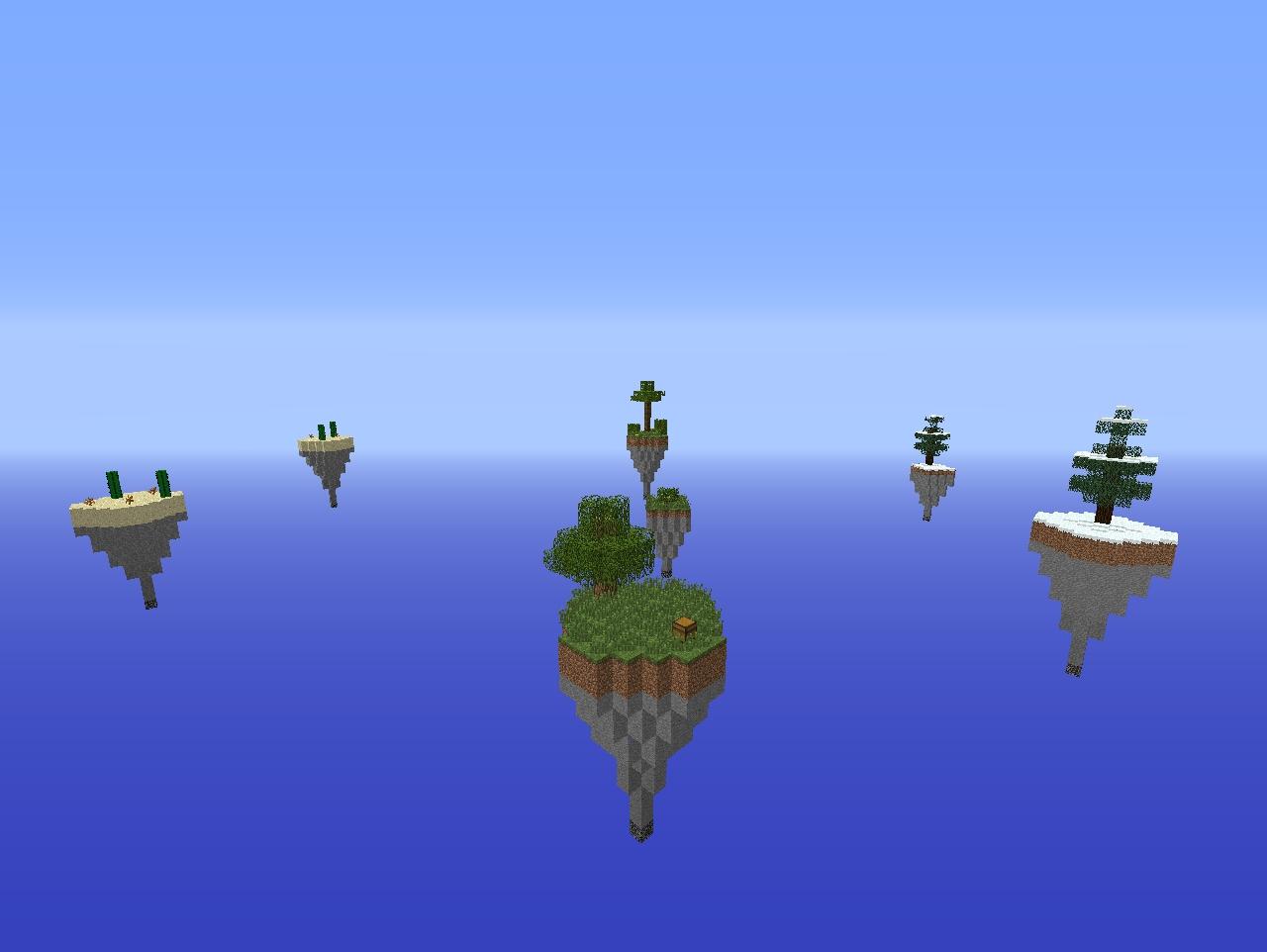 Sky Islands Survival Minecraft Map