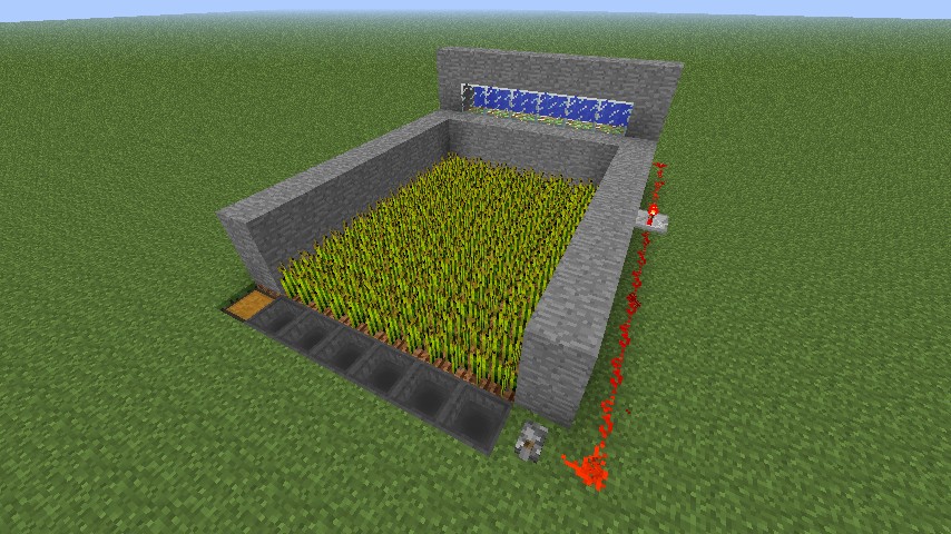 Hopper + Redstone Farm Minecraft Map