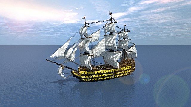 Napoleonic Era Ship Bundle Minecraft Map