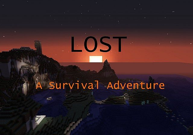 LOST ( Survival Adventure ) Minecraft Map