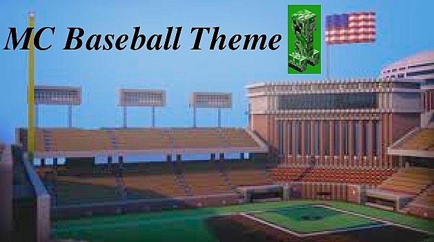 MC Baseball Theme Minecraft Blog