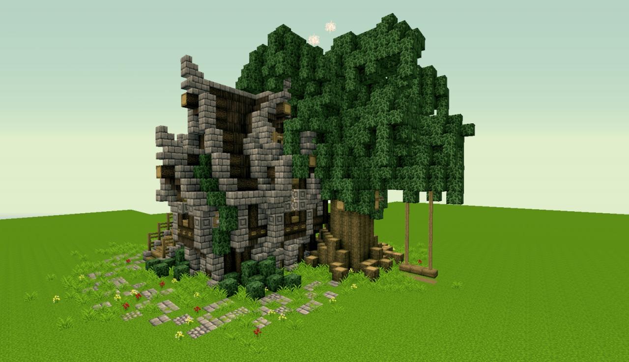 Oakland House (A Medieval House) Minecraft Map