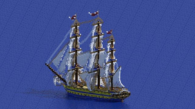 Napoleonic Era Ship Bundle Minecraft Map