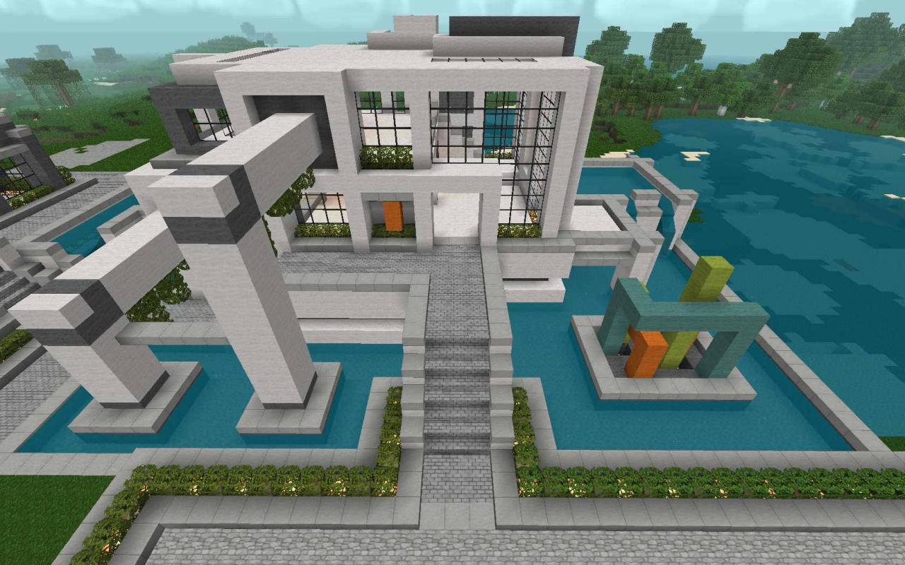 Domicile Framework (A Modern Home) Minecraft Map