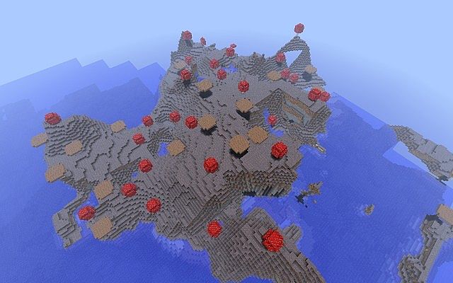 Mushroom Biome Minecraft Map