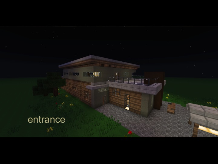 Maple Greens- A Modern House Minecraft Map