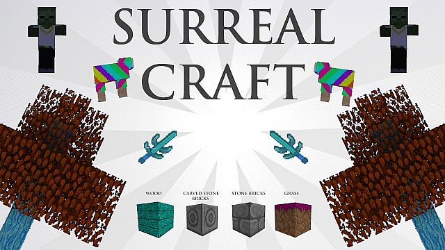 Surreal Craft - 1.5 - Unique texture pack Minecraft Texture Pack