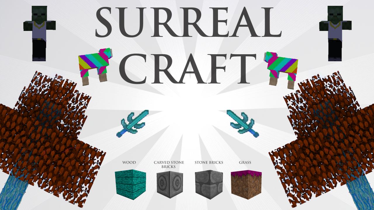 Surreal Craft - 1.5 - Unique texture pack Minecraft Texture Pack