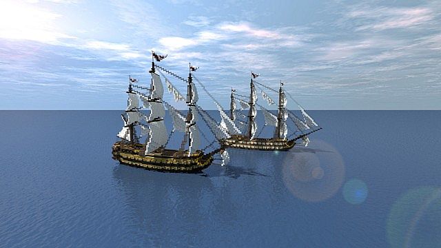 Napoleonic Era Ship Bundle Minecraft Map
