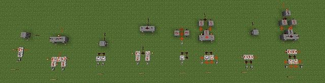 comparator logic gates Minecraft Map