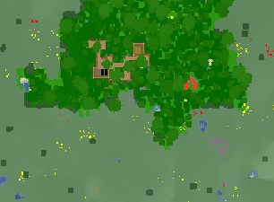 forest village Minecraft Map