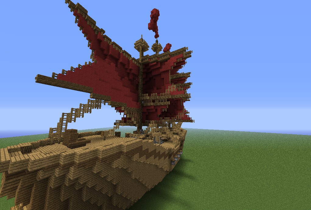 Dragons Doubloon | Pirate Ship | MedievalMinecrafters Minecraft Map