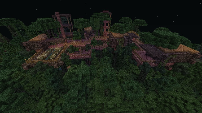 forest village Minecraft Map
