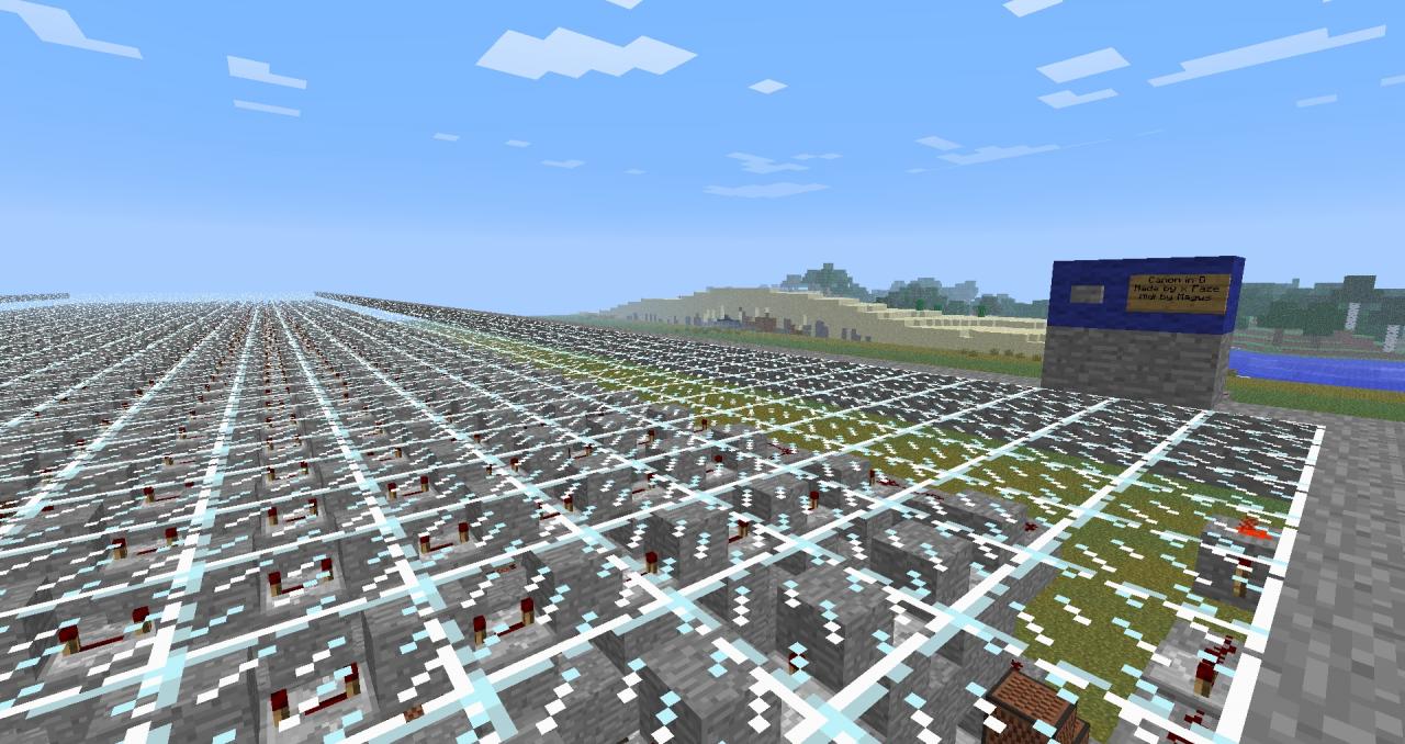 Epic Minecraft NoteBlock Song - Canon In D By Pacebell Minecraft Map
