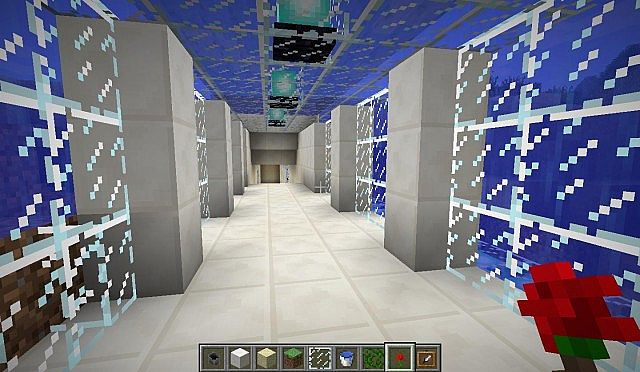 secret underground laboratory Minecraft Map