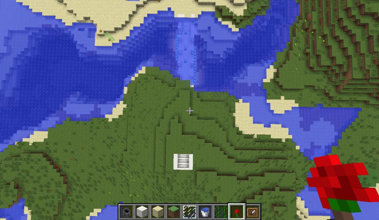 secret underground laboratory Minecraft Map