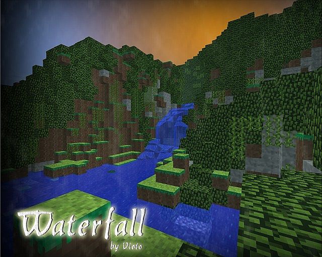 Waterfall Minecraft Map