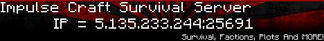 ImpulseCraft Subscriber Server Minecraft Server
