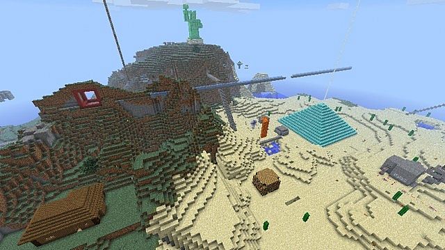World of random stuff Minecraft Map