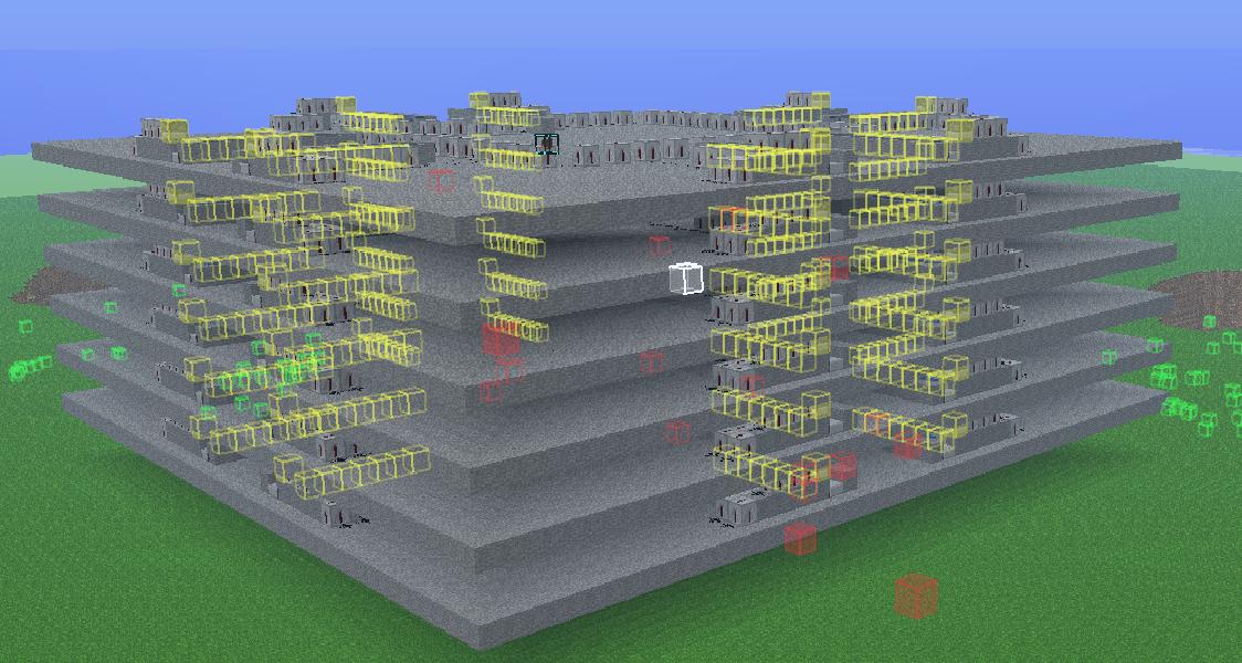 Dispenser tnt canon tower 221184 tnt per use Minecraft Map