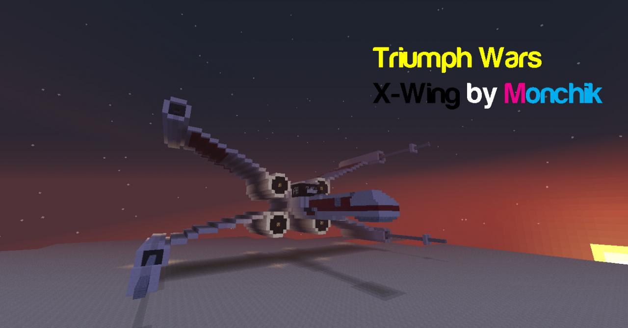 Triumph Wars - X-Wing for Spenaat Minecraft Map