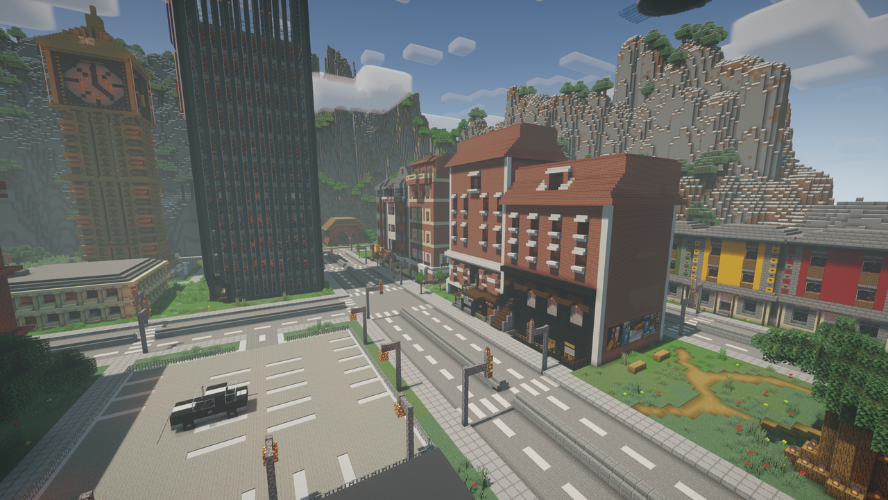 Minecraft - Lockdown City ( 60% complete ) Minecraft Map