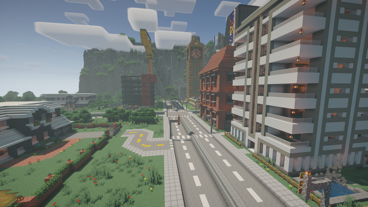 Minecraft - Lockdown City ( 60% complete ) Minecraft Map
