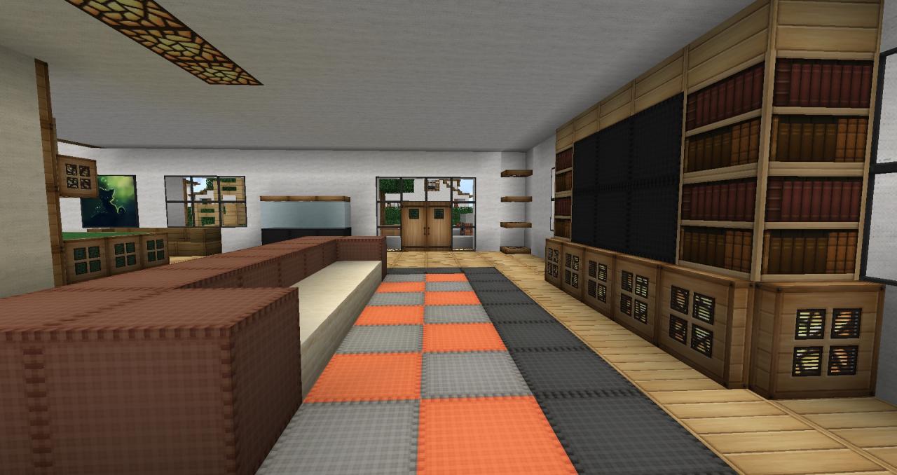 Bi-Level House - Furnished Minecraft Map