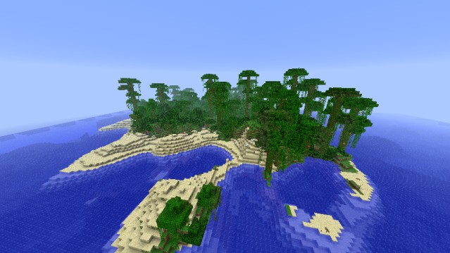 Jungle Island Survival Minecraft Map