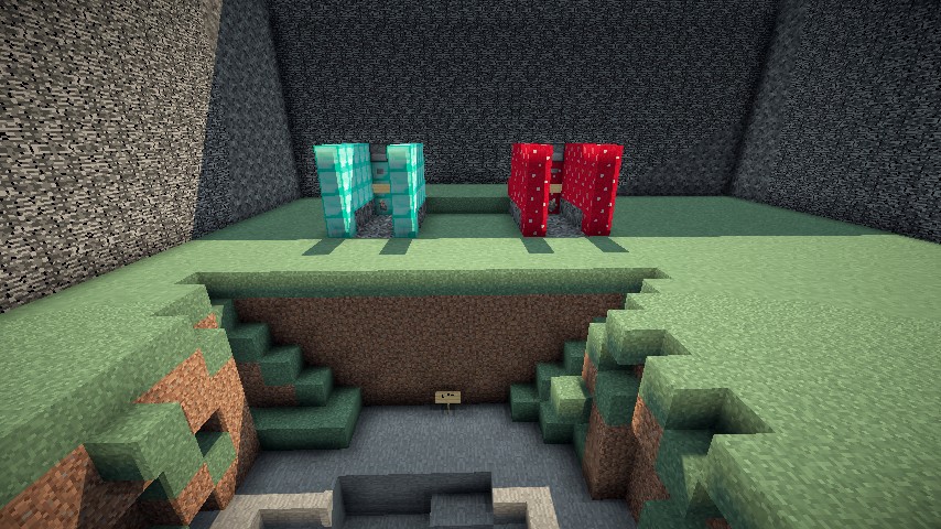 Dig & Survive v1 Multiplayer! Minecraft Map