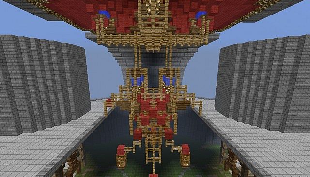 Red Castle Minecraft Map
